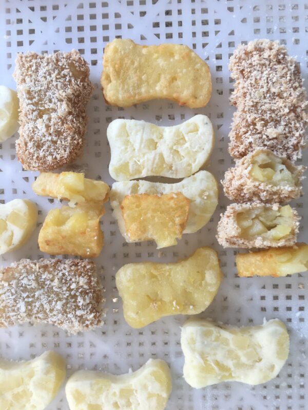 Hash brown processing line