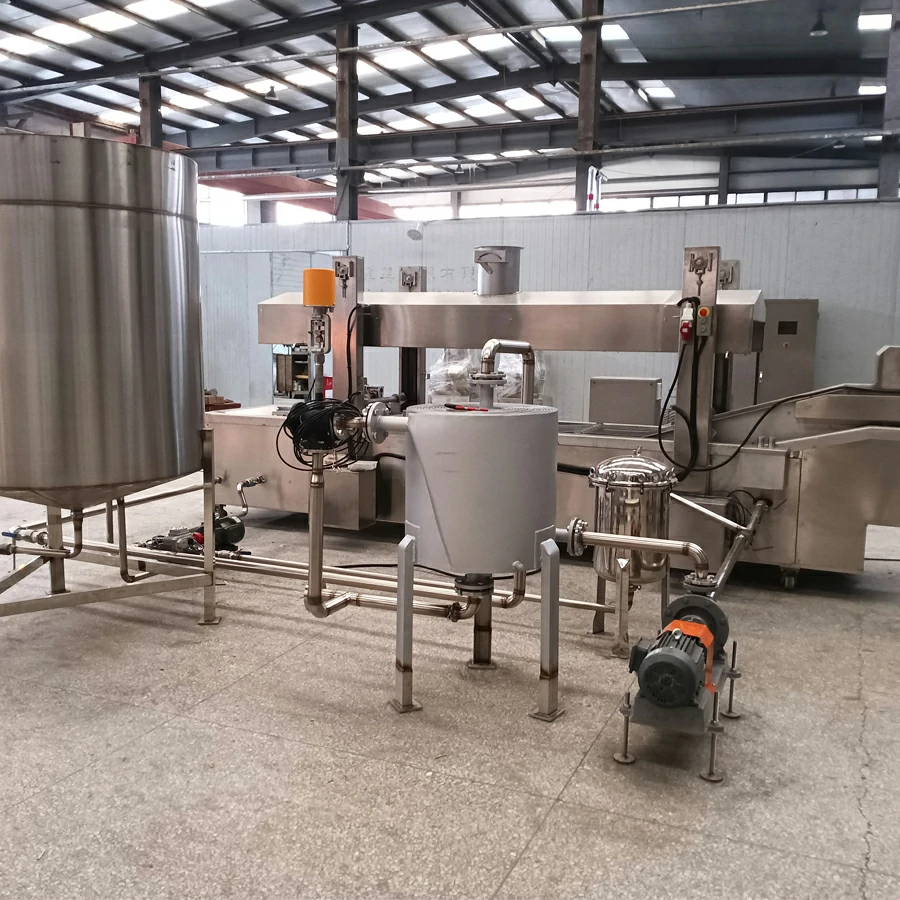 Thermol oil fryer machine